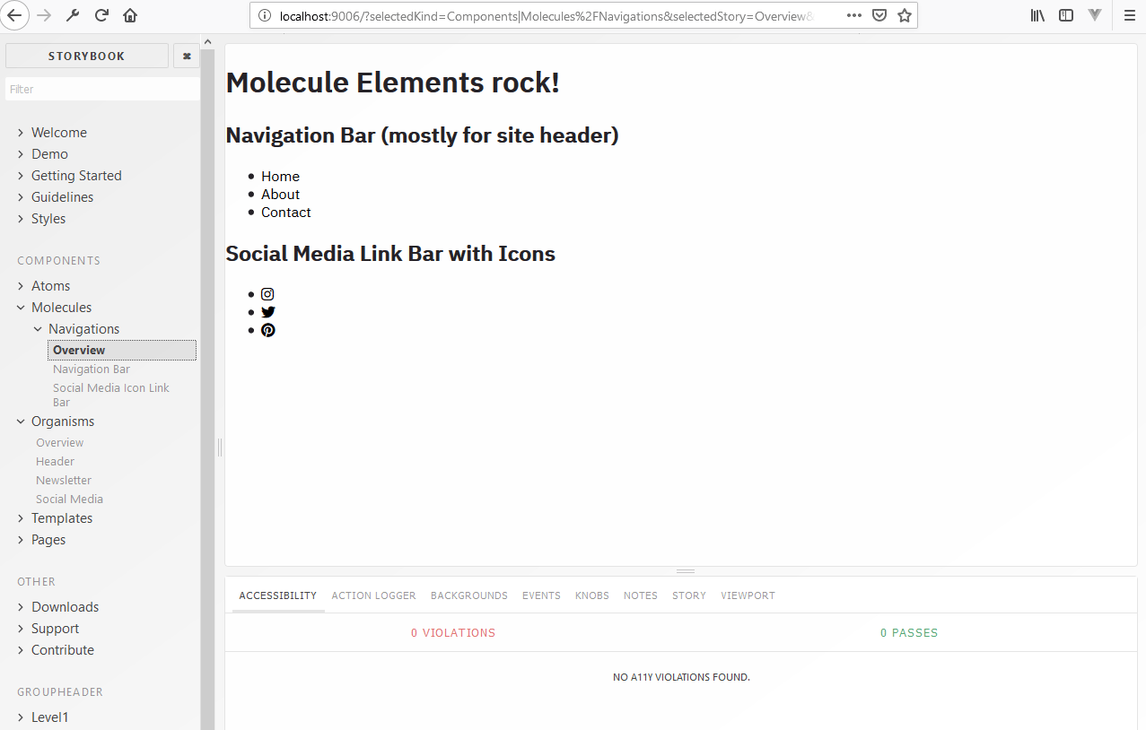 Storybook Html Tutorial Part 4 Handlebar Template Refactoring To Atomic Design Der Hess